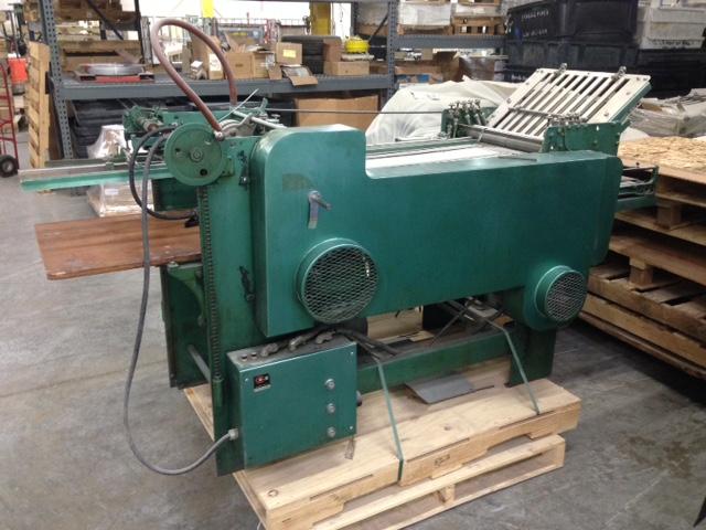 Lot #37: Bell & Howell Baumfolder Baum Pile Feed Folder 20x26" with ...